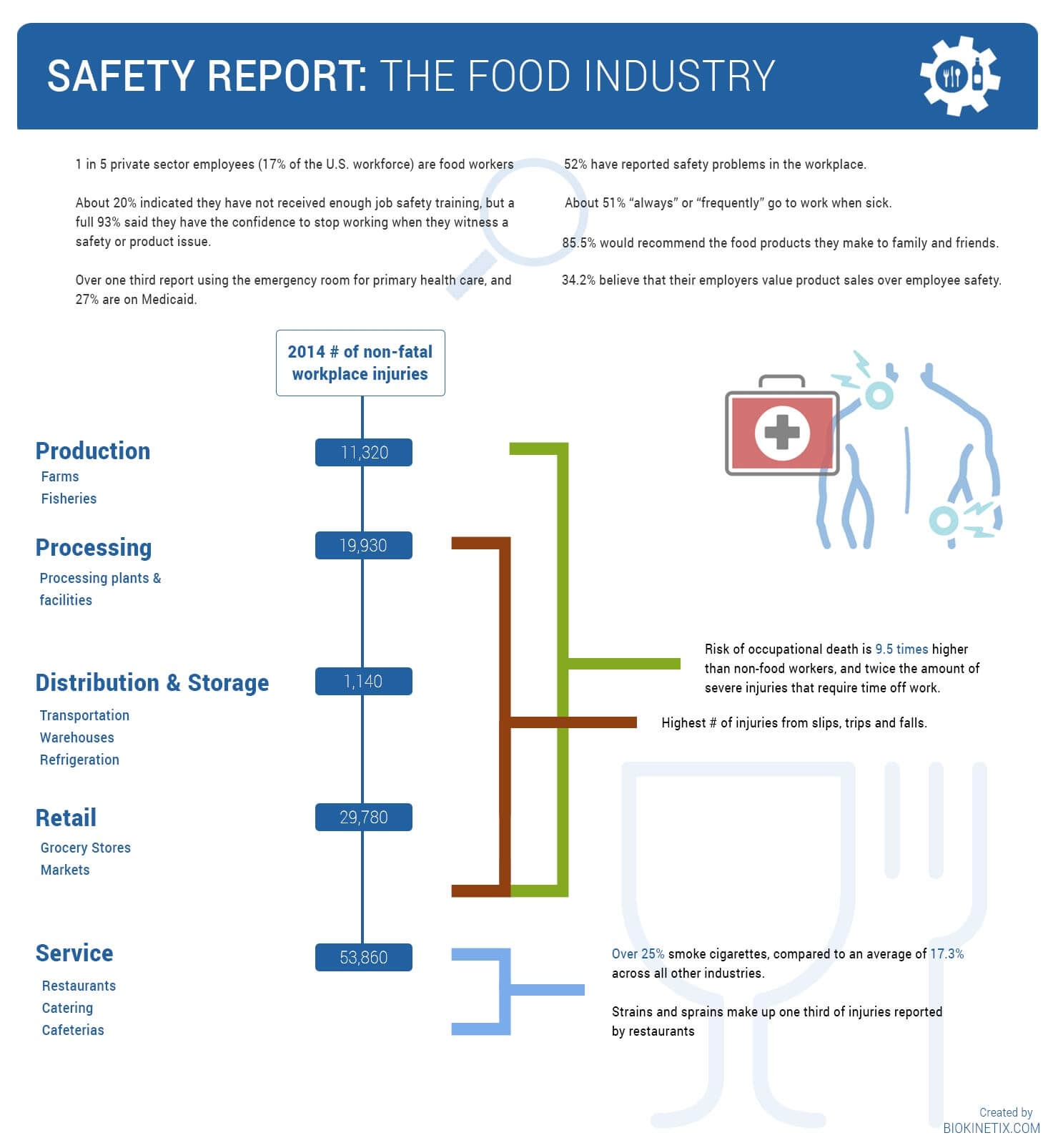 Safety Report: The Food Industry - BIOKINETIX